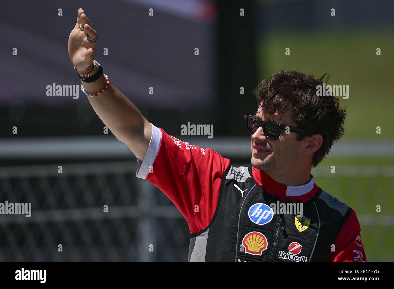 SPIELBERG, AUSTRIA - JUNE 29: Charles Leclerc of Monaco and Scuderia ...