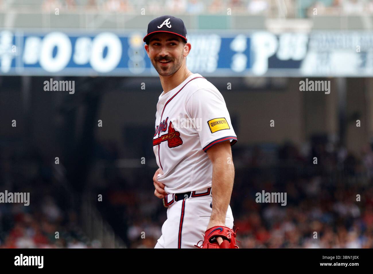 ATLANTA, GA - JUNE 29: Atlanta Braves starting pitcher Spencer Strider ...