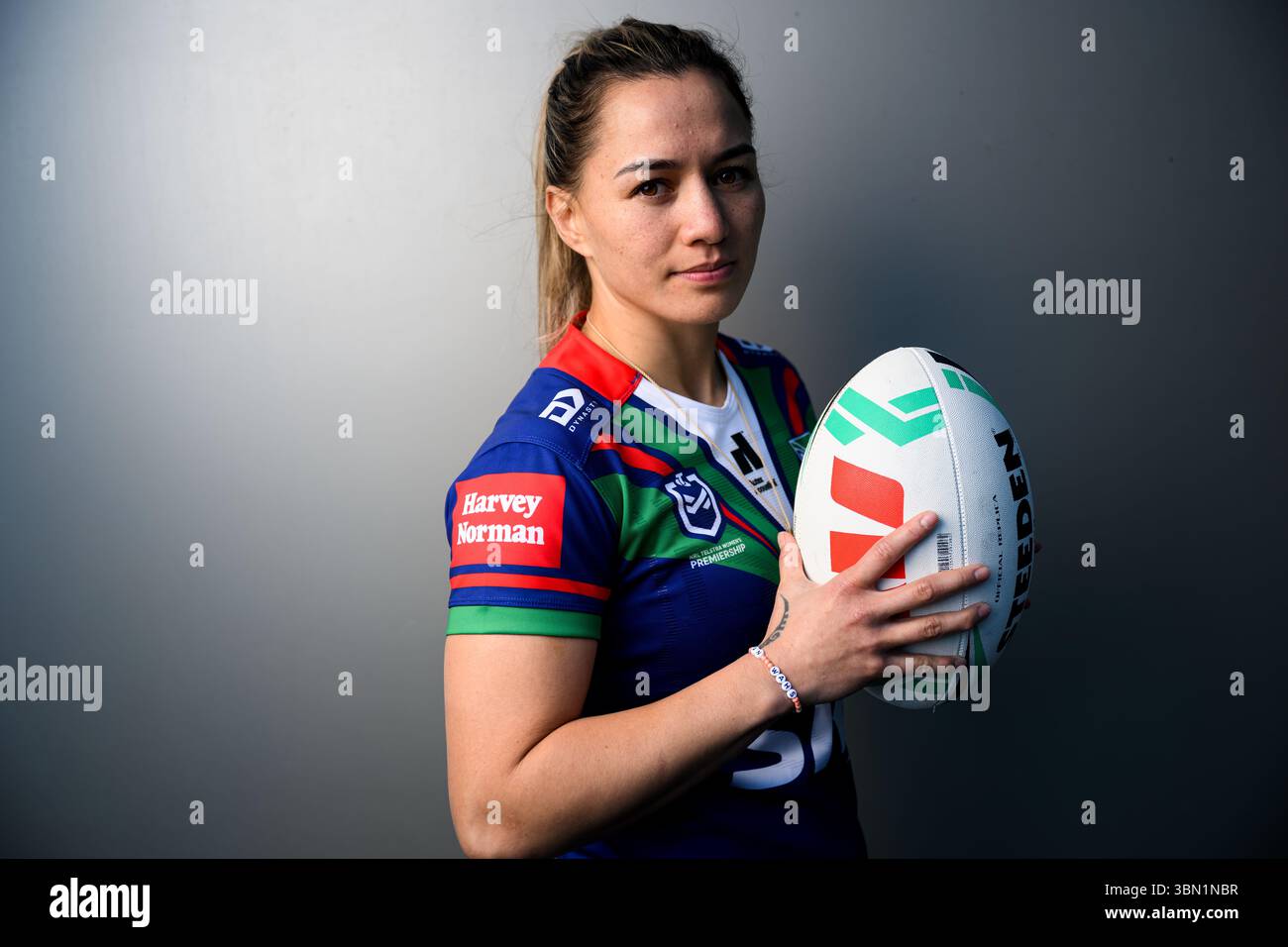 New Zealand Warriors captain Apii Nicholls poses for a photograph ...