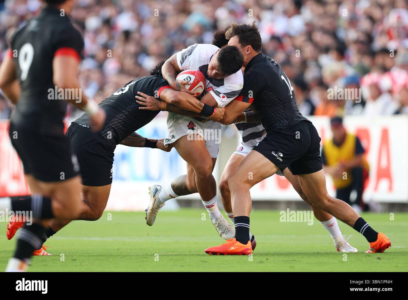 Tokyo, Japan. 28th June, 2025. Charlie Lawrence (JPN) Rugby : Lipovitan ...