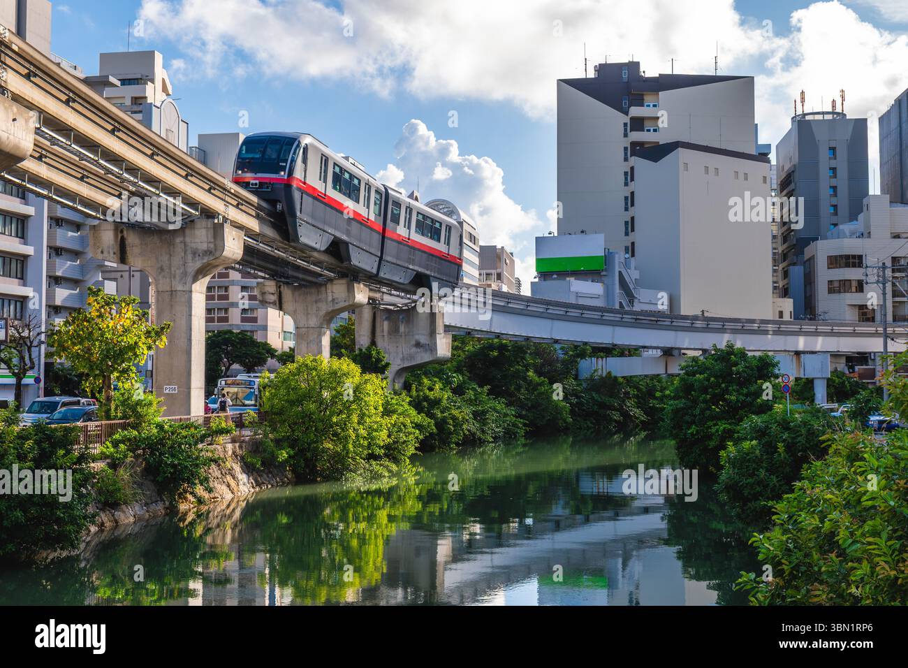 Okinawa Urban Monorail, aka Yui Rail, a monorail line serving the ...