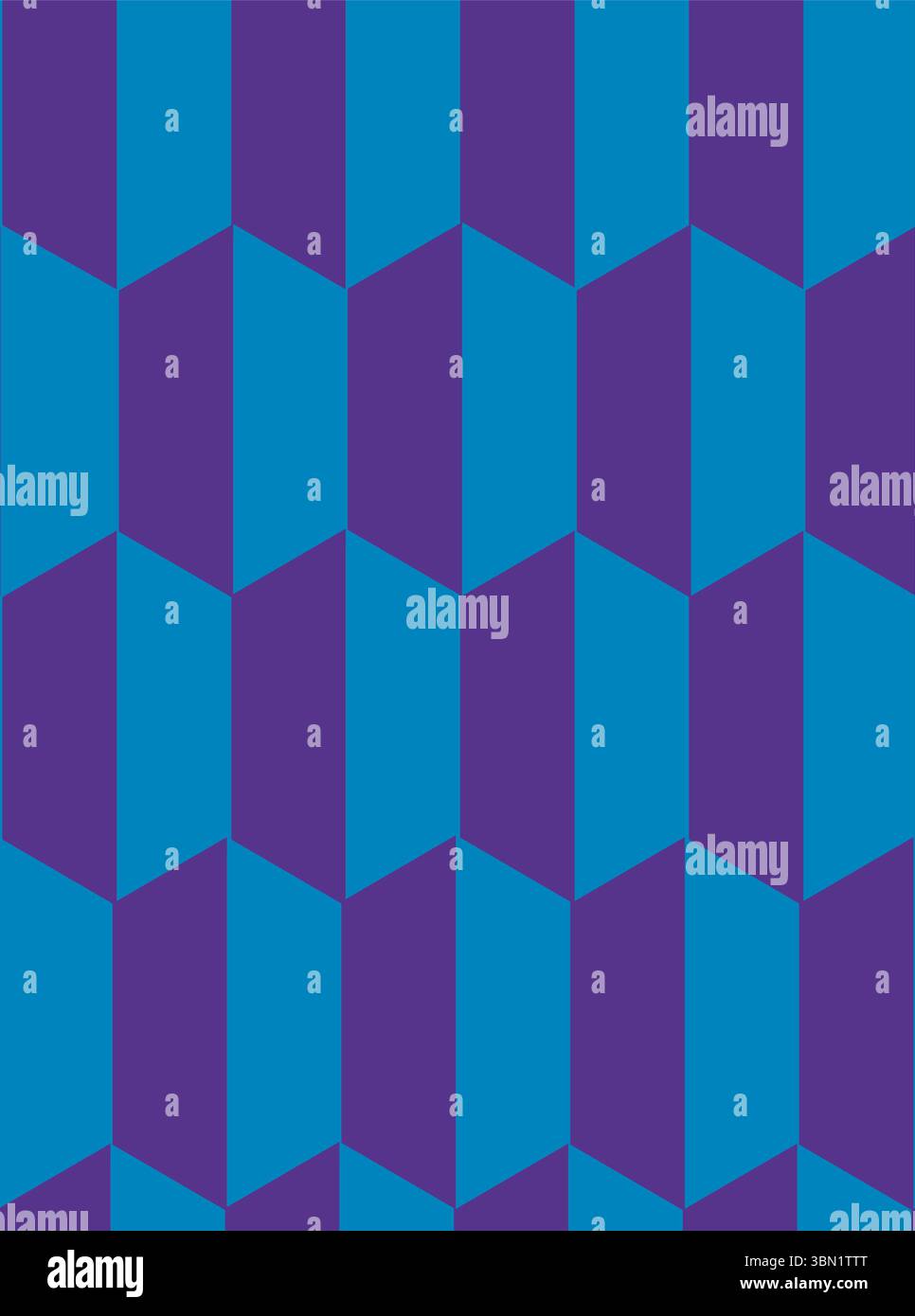 Geometric blue and purple cube pattern. Vector illustration Stock ...