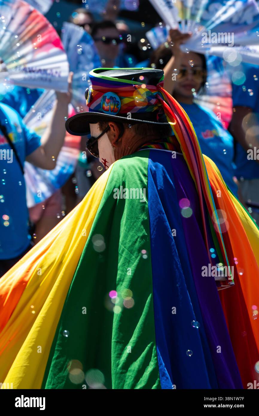 Seattle, USA. 29th Jun 2025. The iconic Seattle Pridefest Pride Parade ...
