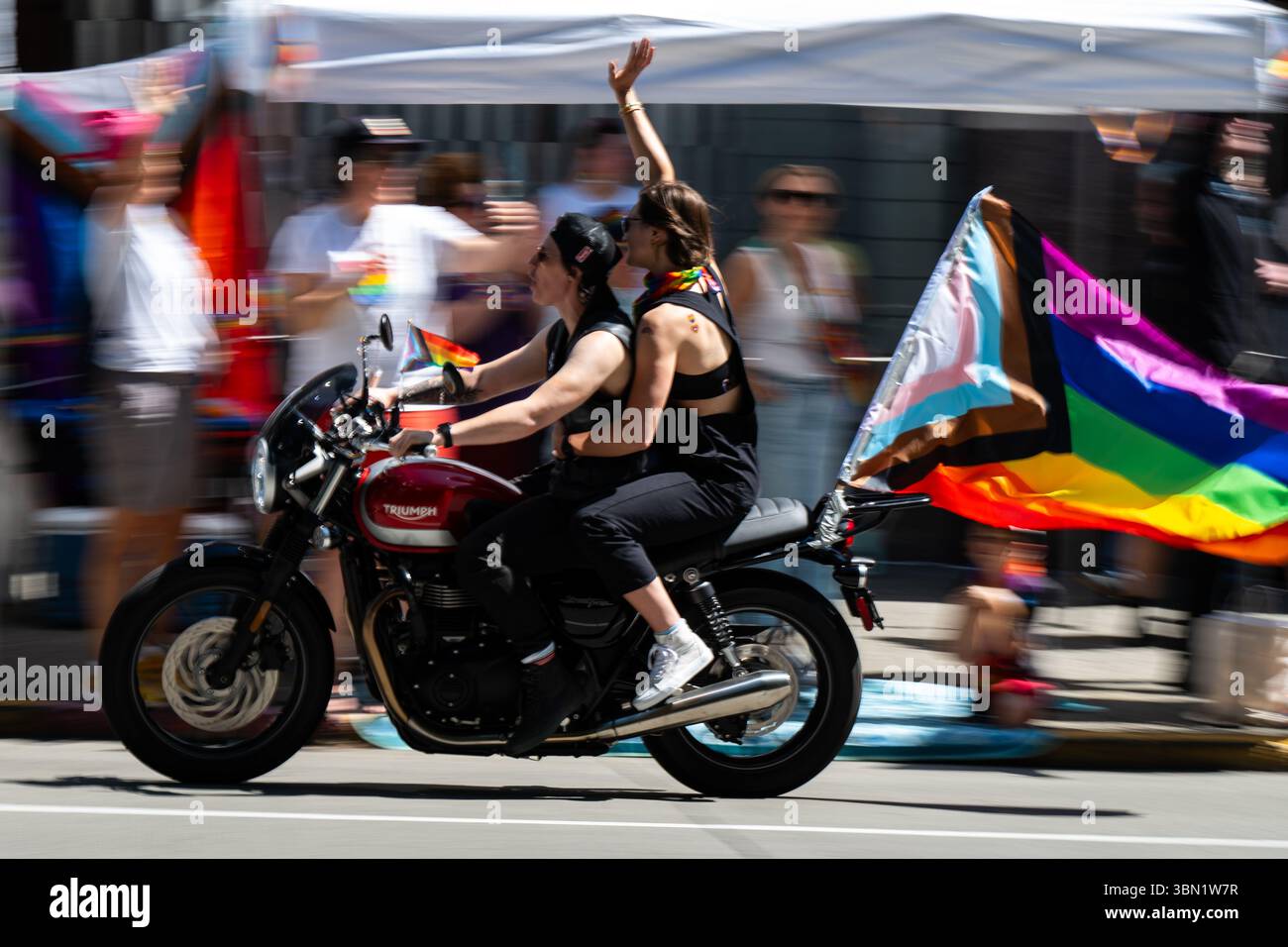 Seattle, USA. 29th Jun 2025. The iconic Seattle Pridefest Pride Parade ...