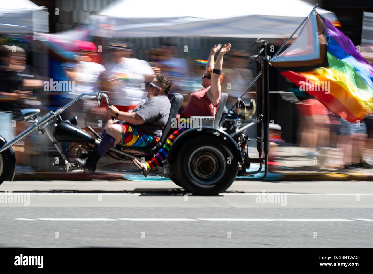 Seattle, USA. 29th Jun 2025. The iconic Seattle Pridefest Pride Parade ...