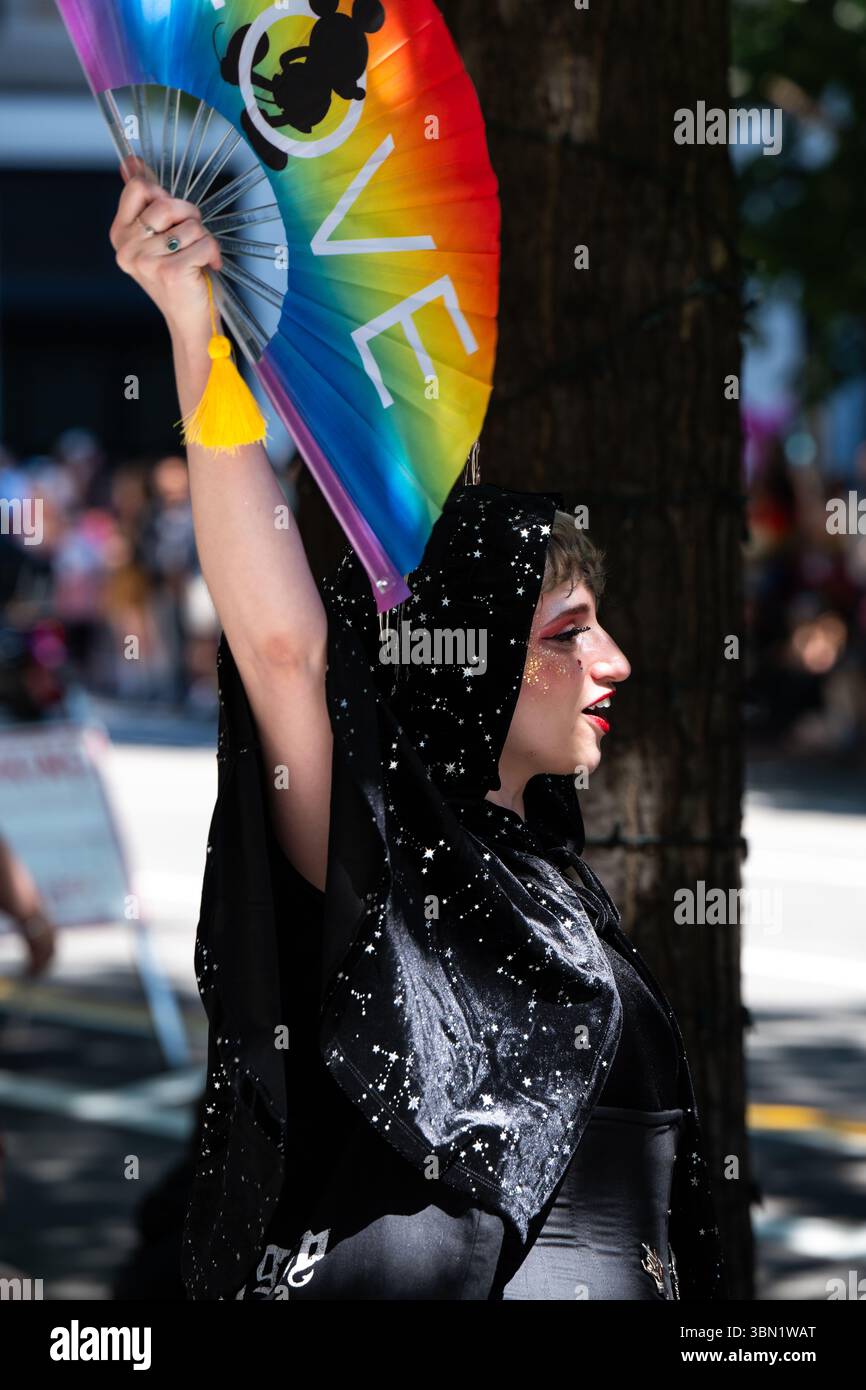 Seattle, USA. 29th Jun 2025. The iconic Seattle Pridefest Pride Parade ...