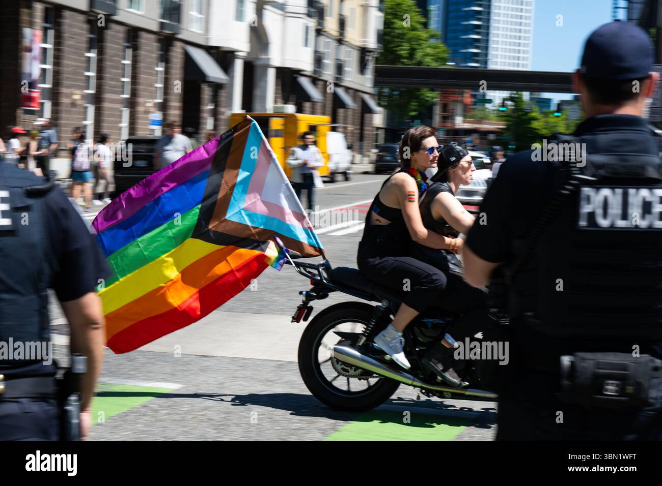 Seattle, USA. 29th Jun 2025. The iconic Seattle Pridefest Pride Parade ...