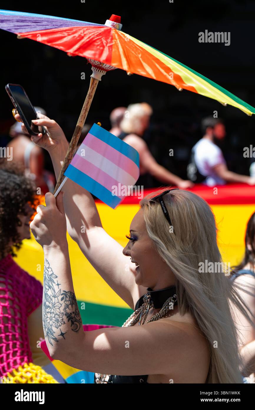 Seattle, USA. 29th Jun 2025. The iconic Seattle Pridefest Pride Parade ...