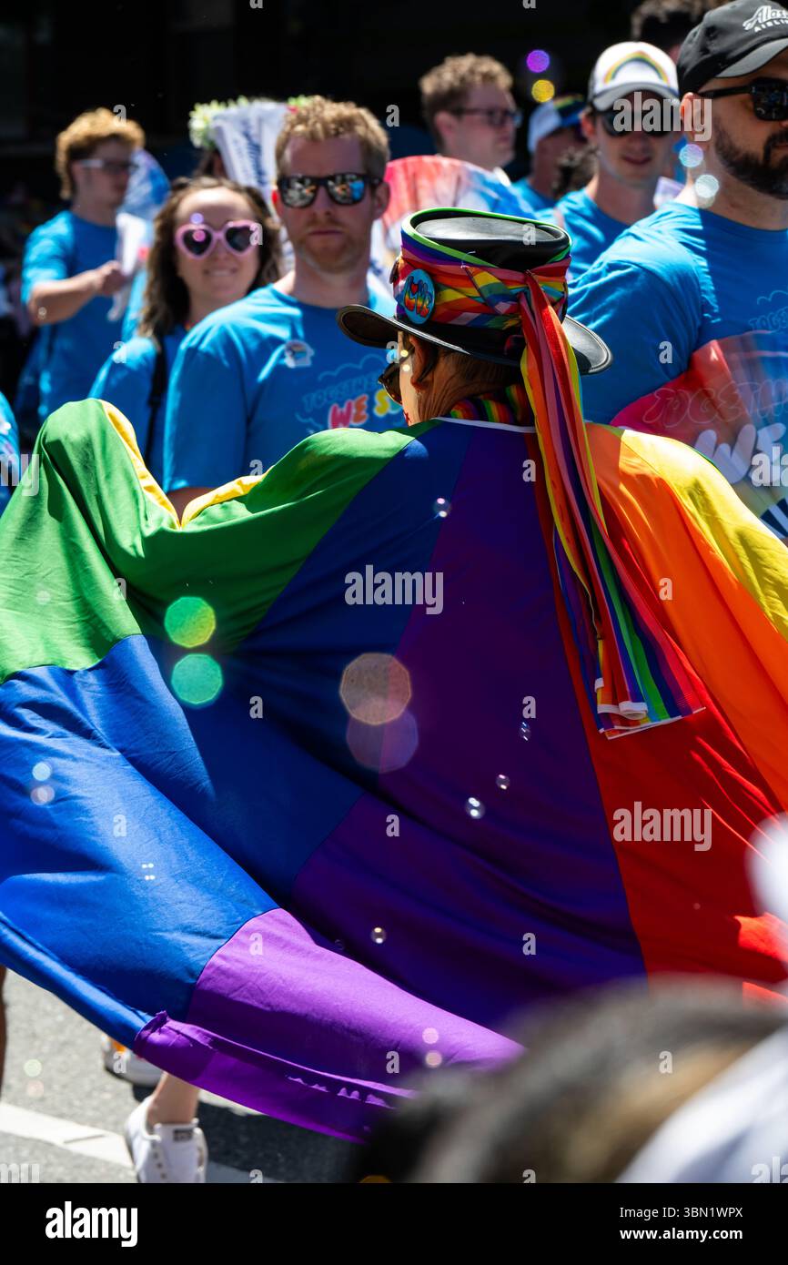 Seattle, USA. 29th Jun 2025. The iconic Seattle Pridefest Pride Parade ...