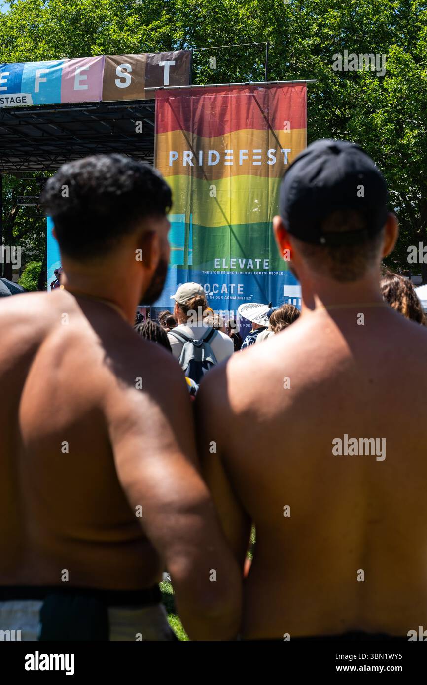 Seattle, USA. 29th Jun 2025. The iconic Seattle Pridefest at the ...