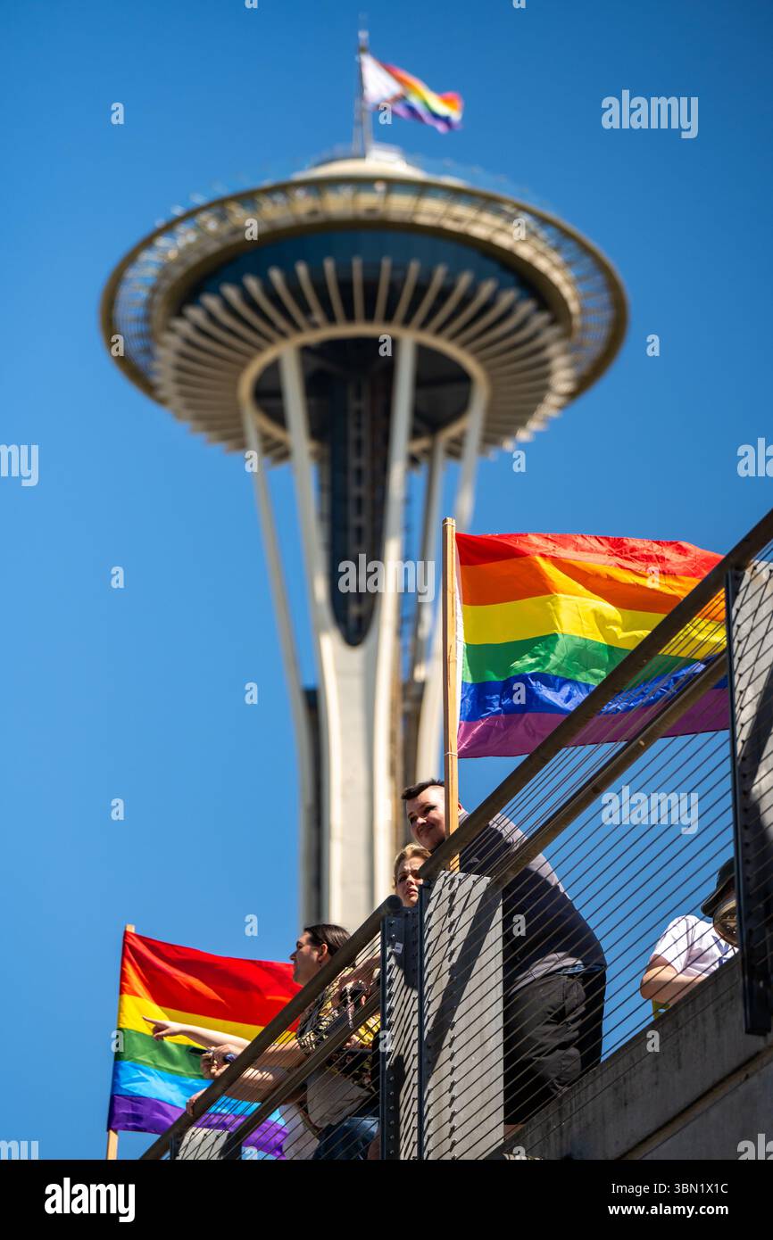 Seattle, USA. 29th Jun 2025. The iconic Seattle Pridefest at the ...