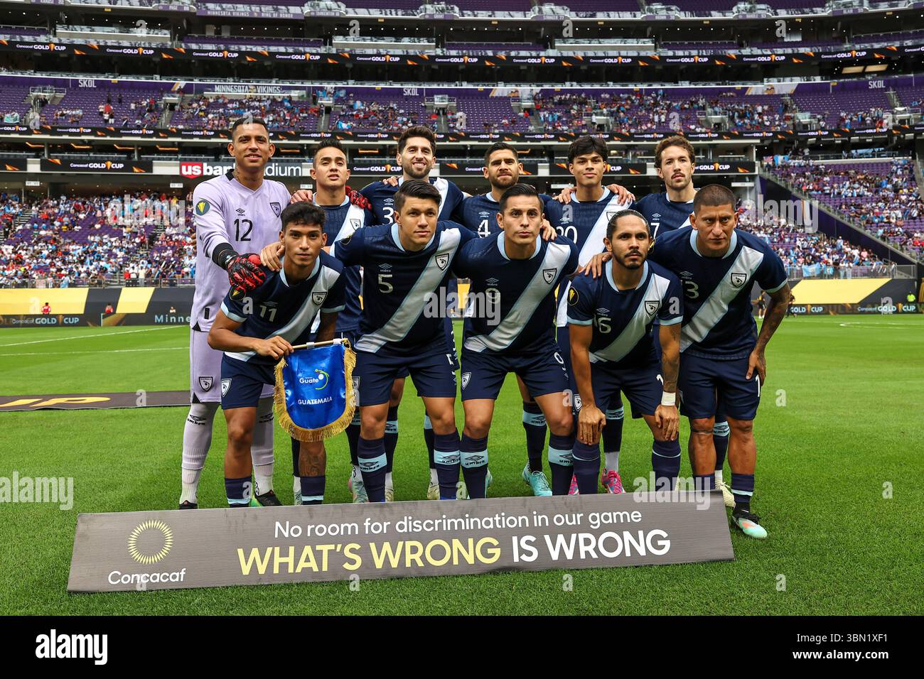 June 29th, 2025: Guatemala poses for a team photo before a CONCACAF ...
