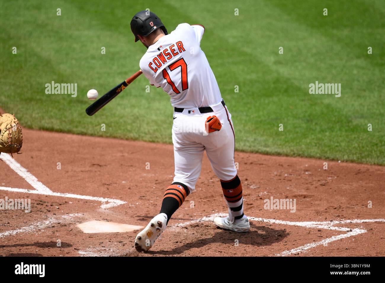 Baltimore Orioles' Colton Cowser in action during a baseball game ...