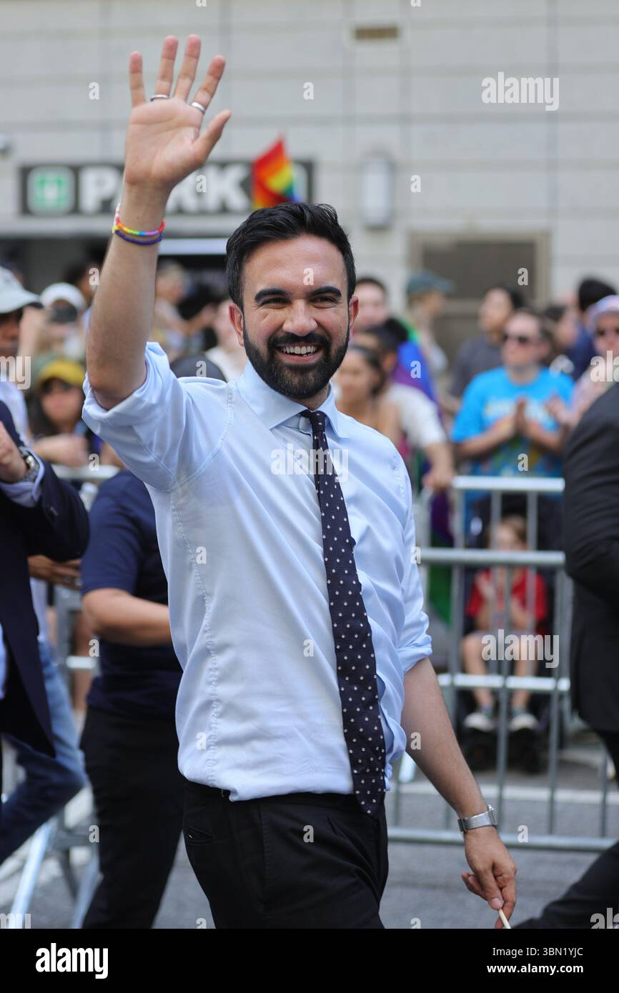 New York City. 29th June, 2025. NEW YORK, NEW YORK JUNE 29: Zohran ...