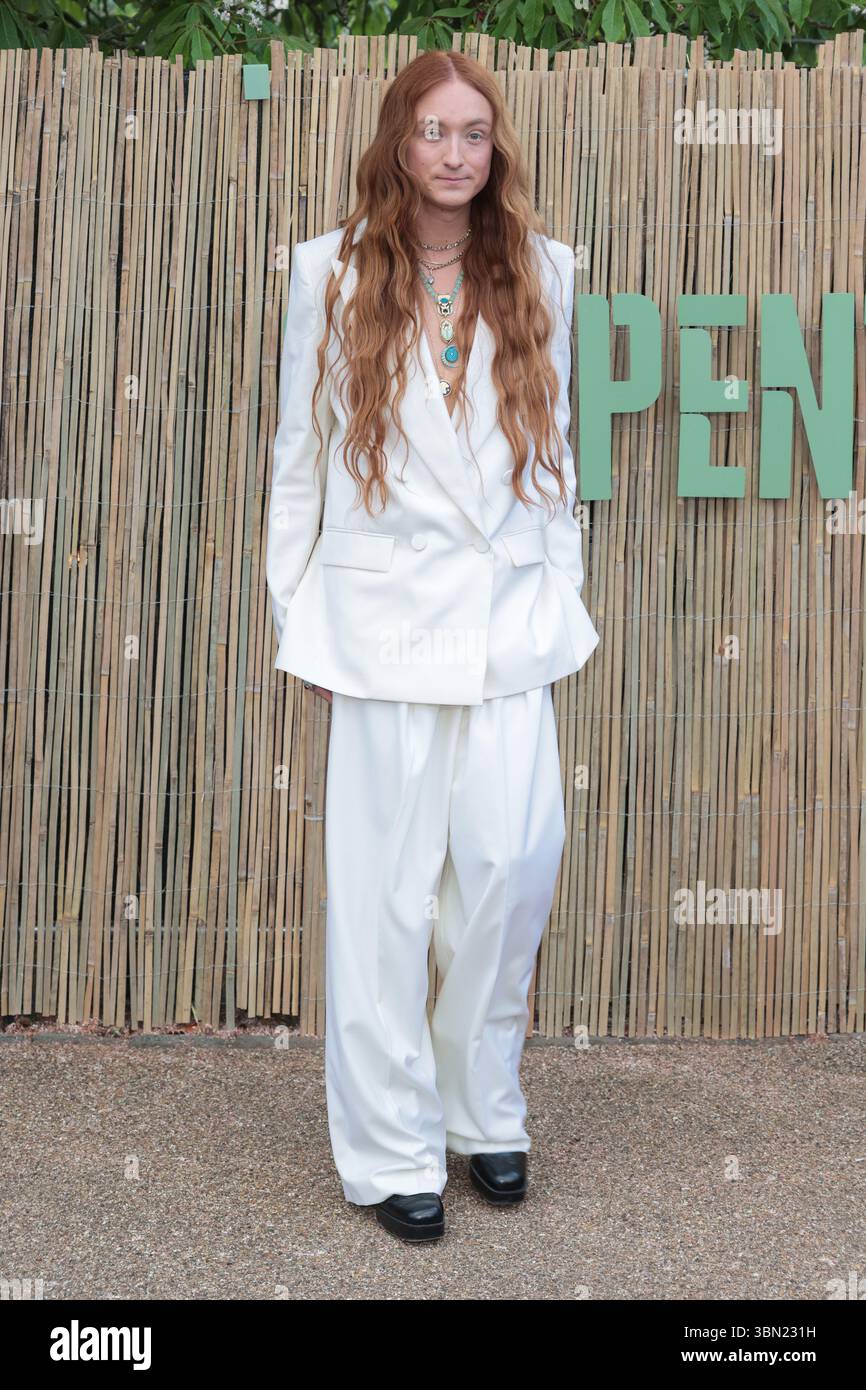 Harris Reed attends the Serpentine Gallery Summer Party 2025 Stock Photo - Alamy