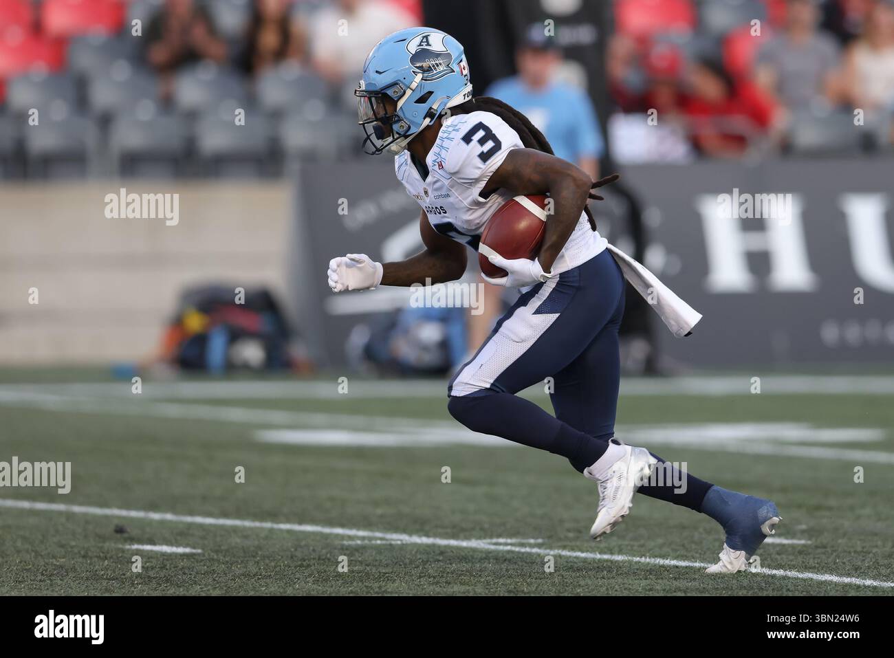 2June 29, 2025: Toronto Argonauts wide receiver Janarion Grant (3 ...