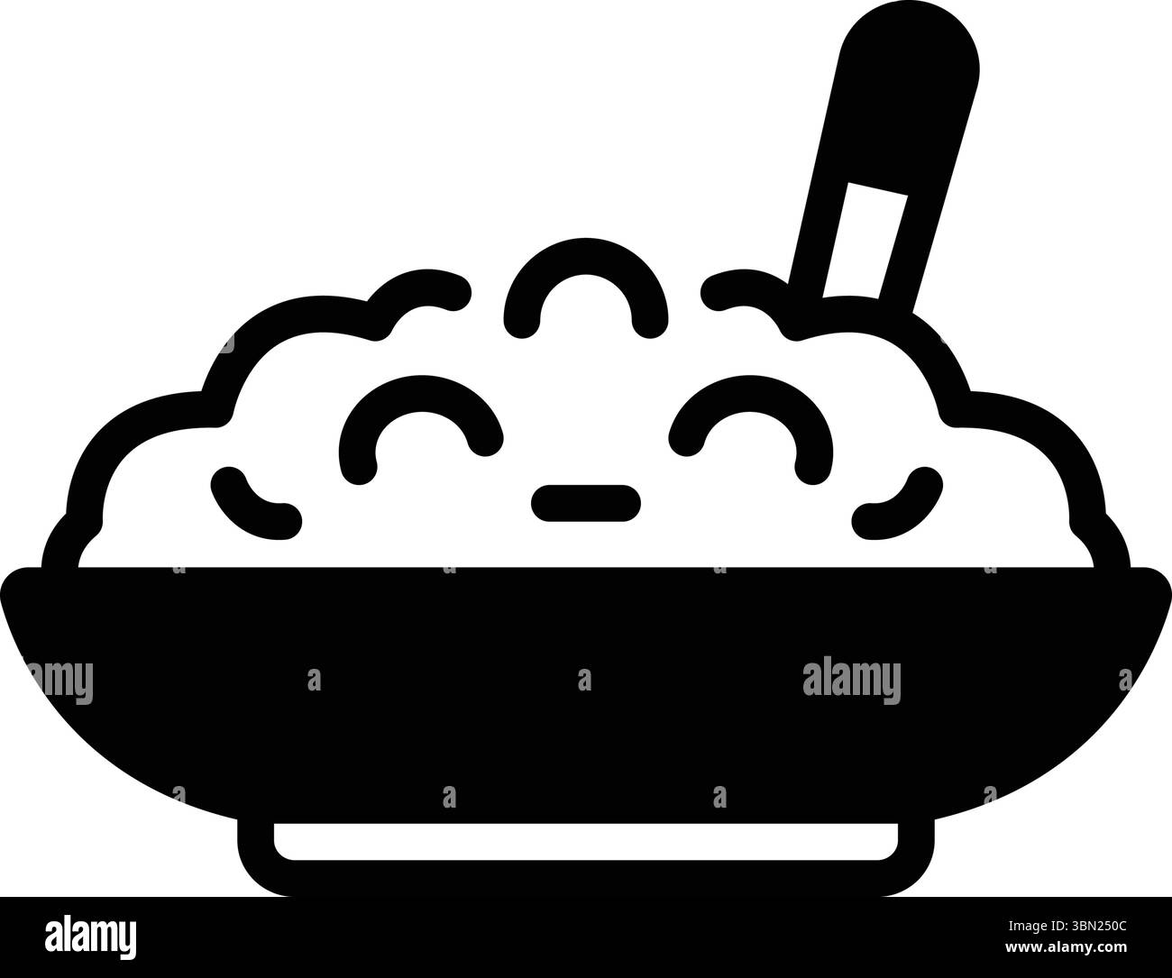 Icon curd sour milk Cut Out Stock Images & Pictures - Alamy