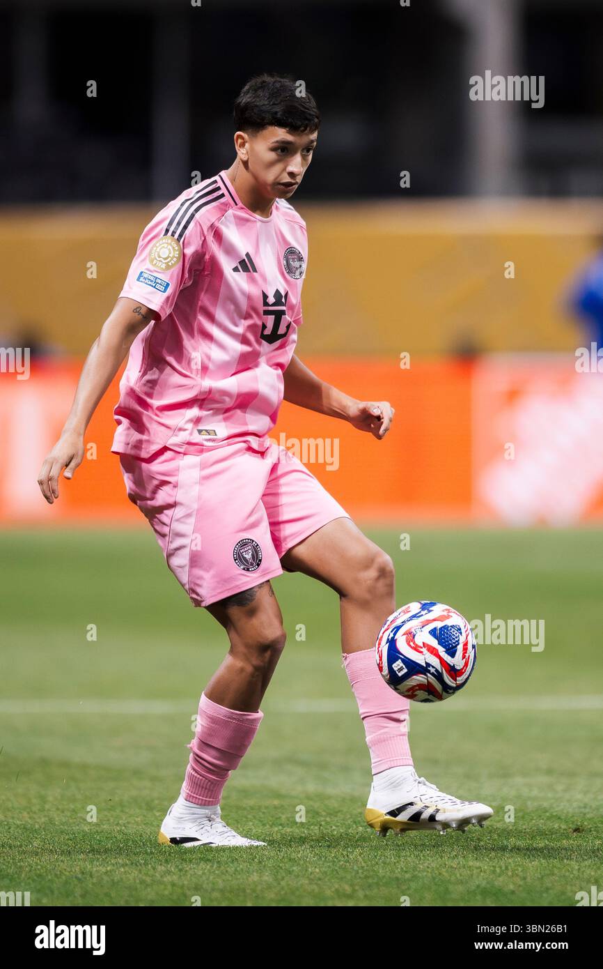Tomas Aviles of Inter Miami CF in action during the FIFA Club World Cup ...