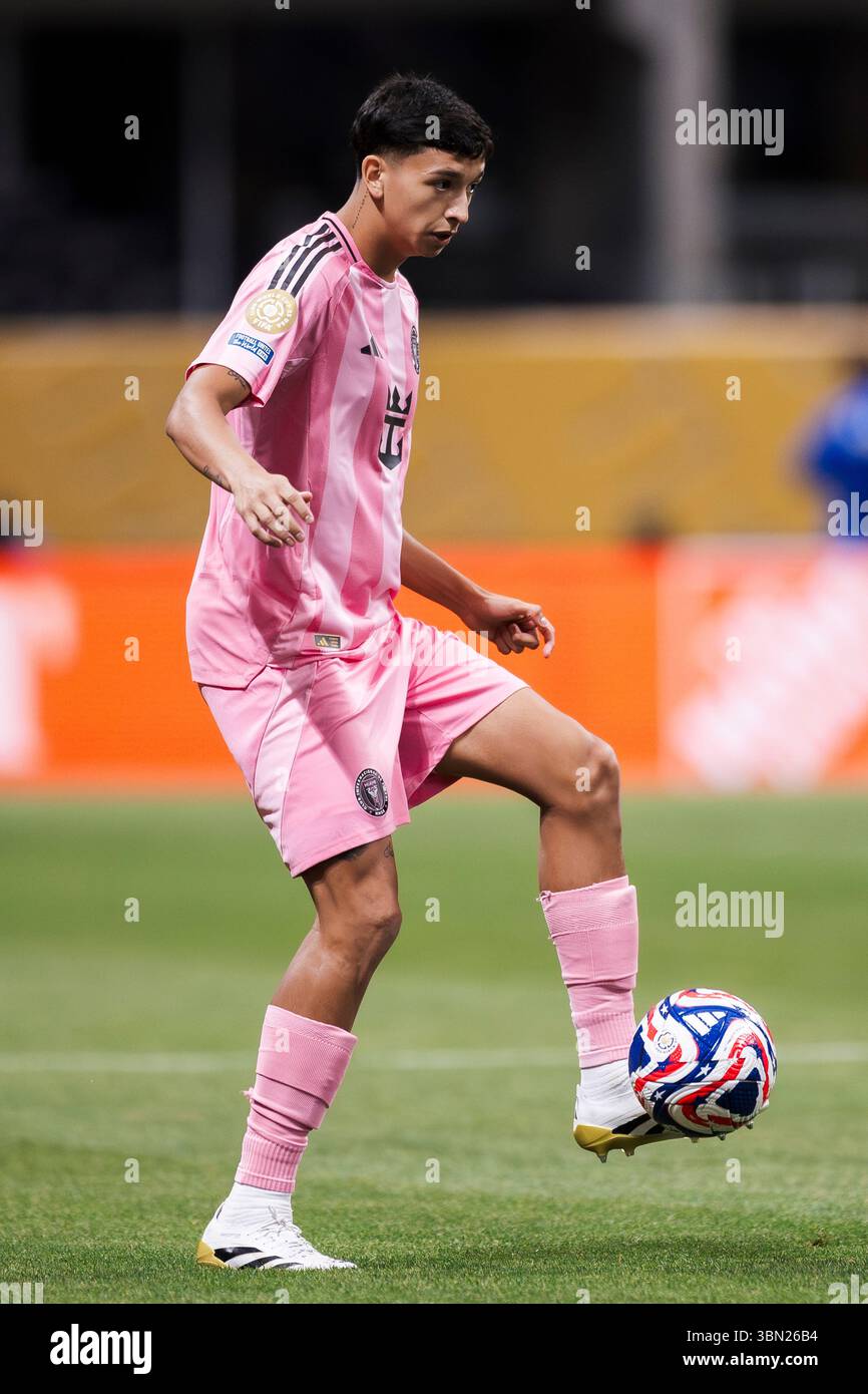 Tomas Aviles of Inter Miami CF in action during the FIFA Club World Cup ...