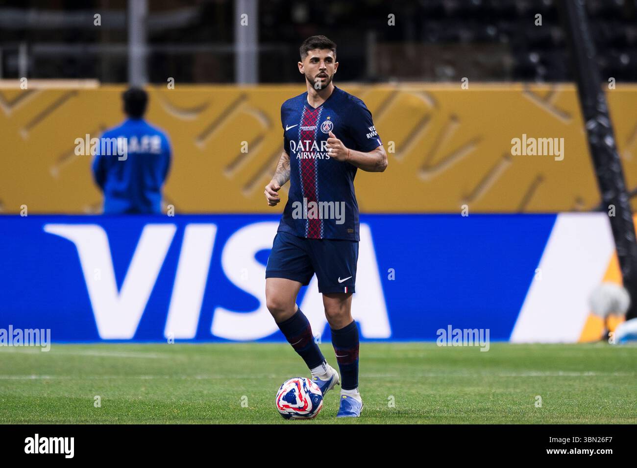 Lucas Beraldo of Paris Saint-Germain FC in action during the FIFA Club ...