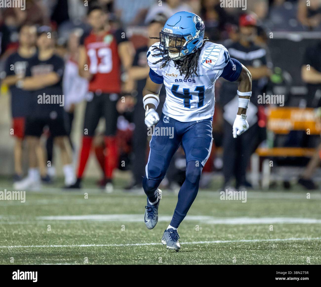 Ottawa, Canada. 29 Jun 2025. Jonathan EDOUARD (41) of the Toronto ...