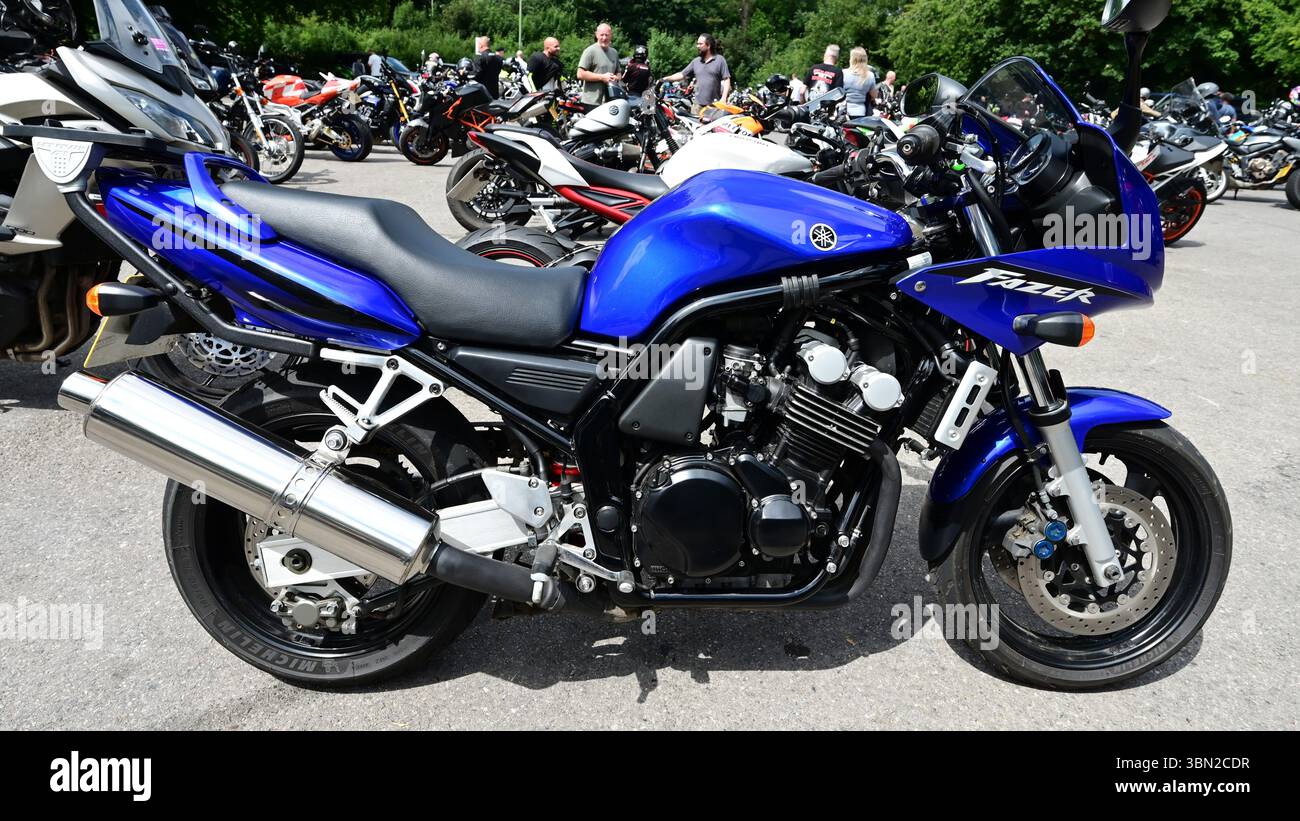 Yamaha Fazer motorcycle Stock Photo - Alamy
