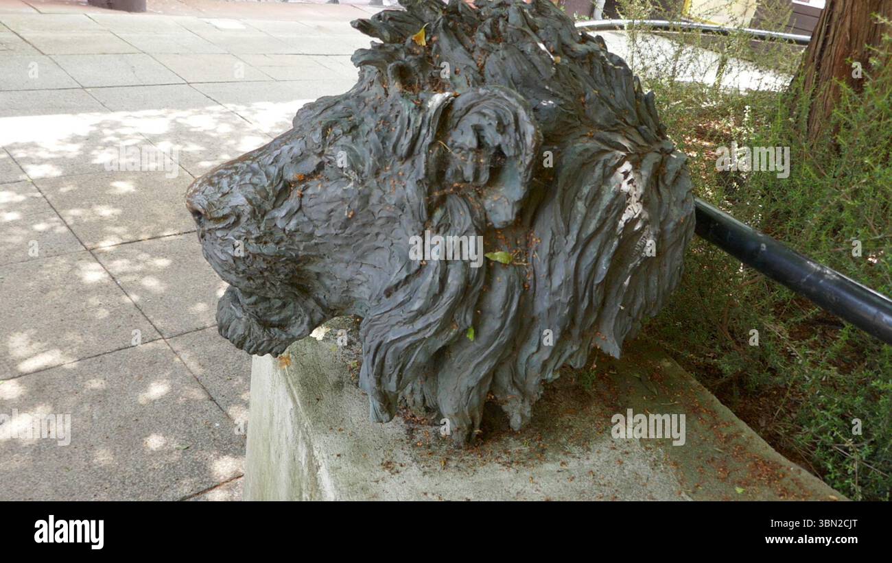 London, England 31st May 2025 Lion Sculpture in Land of the Lions at ...