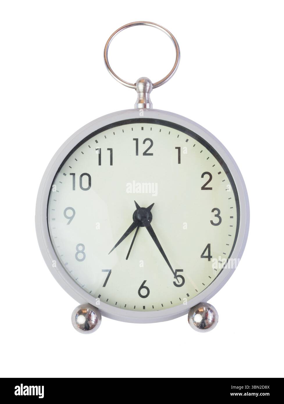 Simple flat round clock hi-res stock photography and images - Alamy