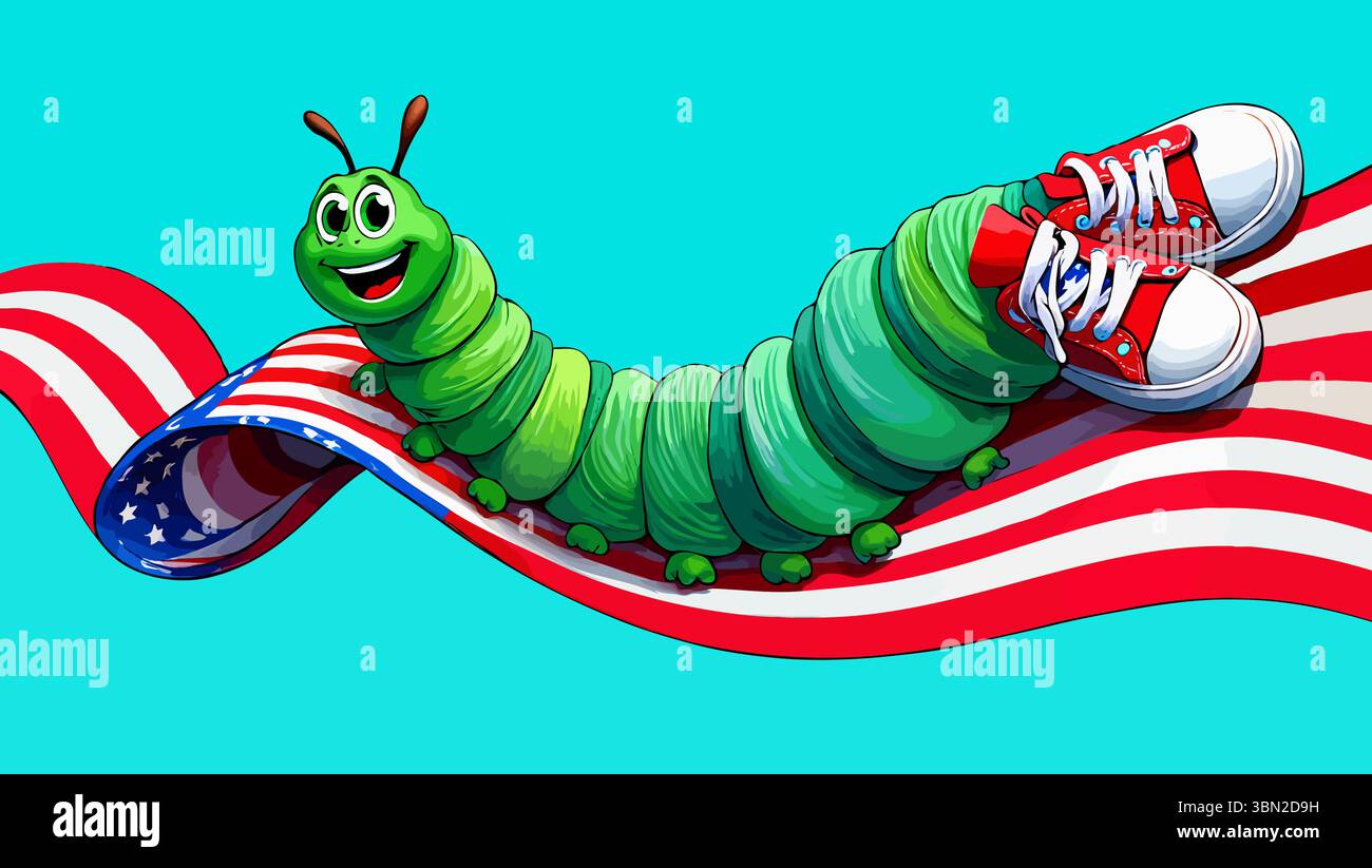 Vibrant red flag green Stock Vector Images - Alamy