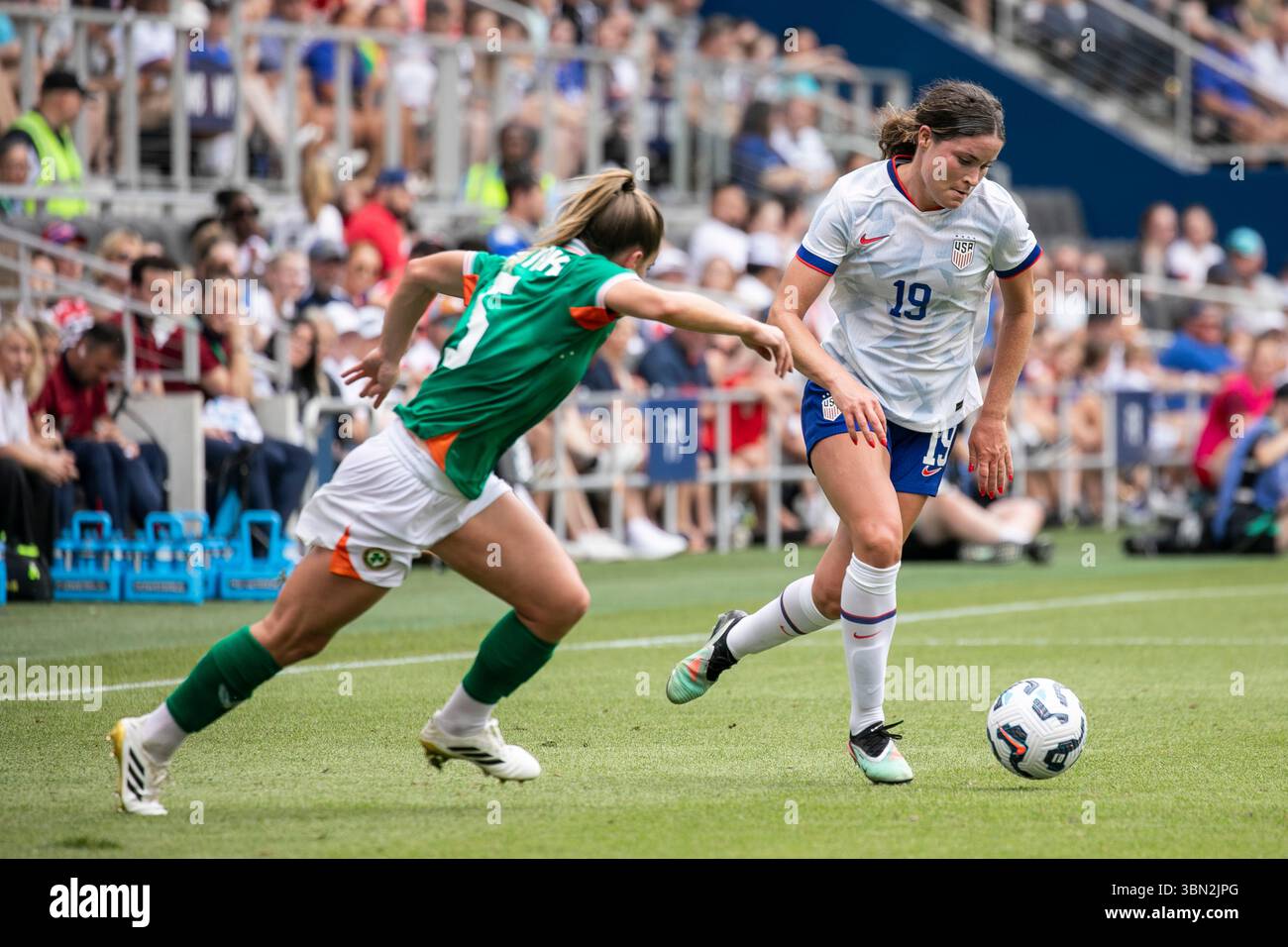 Cincinnati, USA, 29th June, 2025. United States of America forward Emma ...