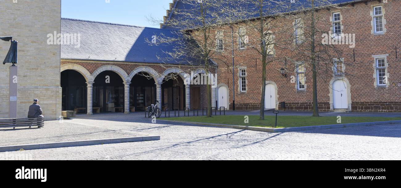 Exterior Averbode Abbey in Scherpenheuvel-Zichem in Belgium Stock Photo ...