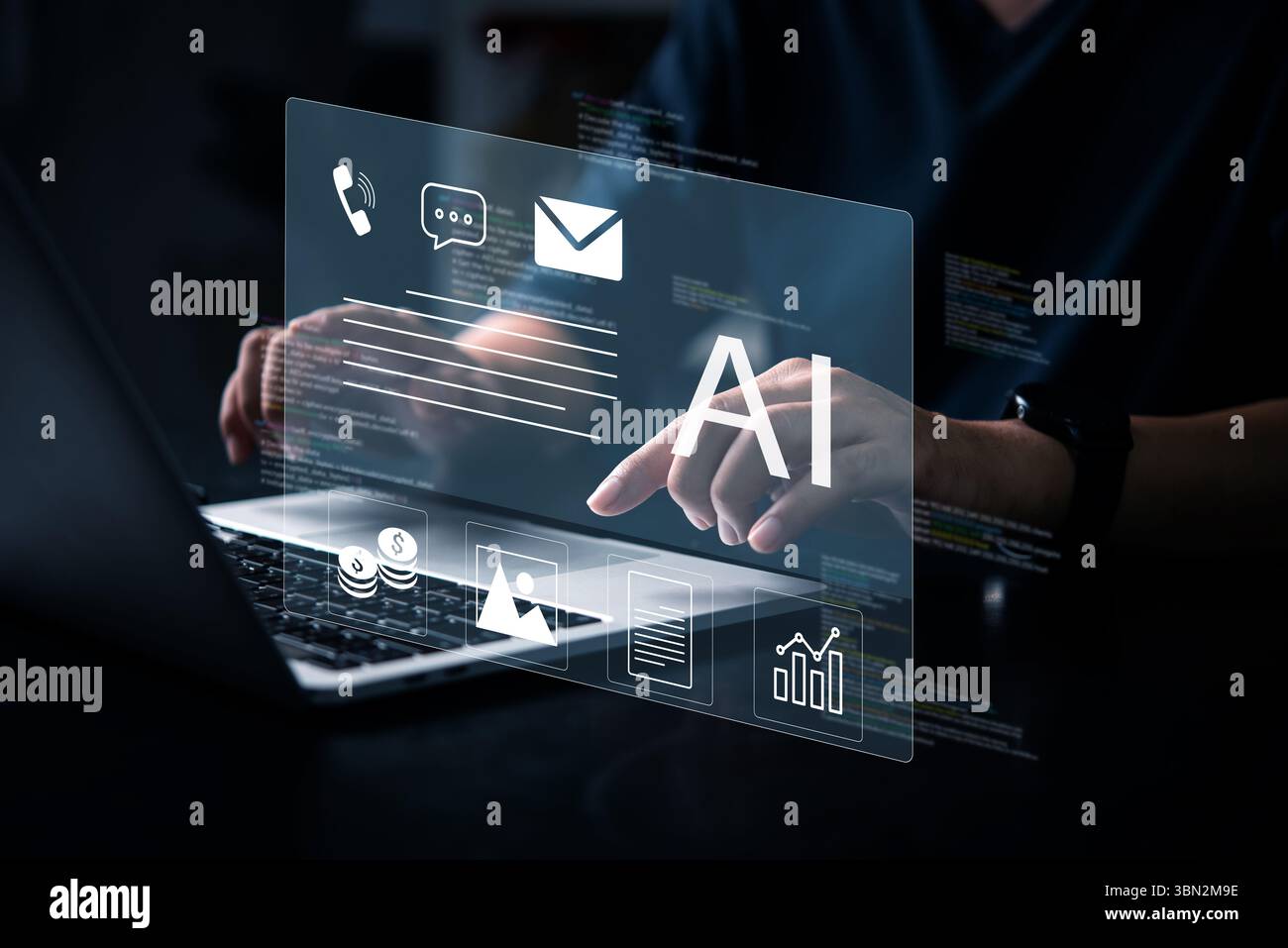 Displaying analytics ui on hi-res stock photography and images - Alamy