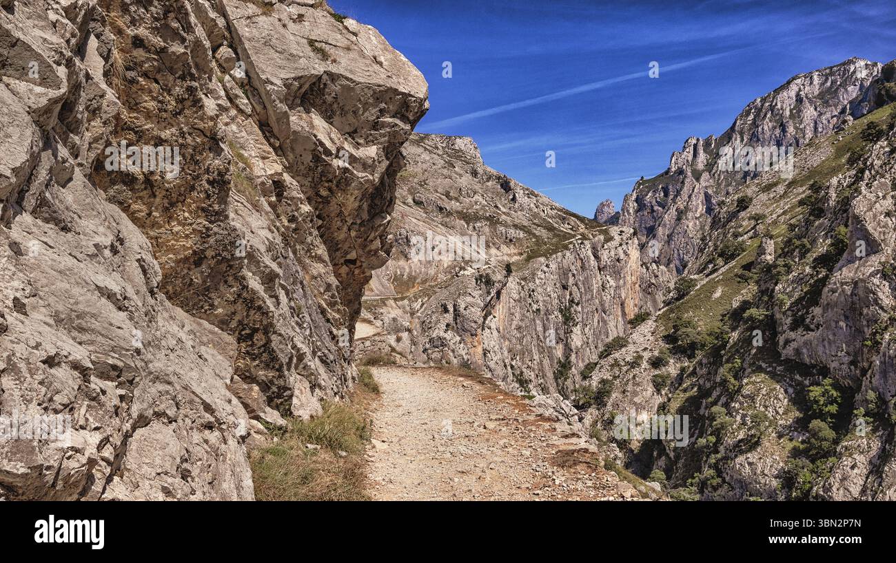 Ruta del Cares, Cares Trail Trekking Path, Picos de Europa National ...