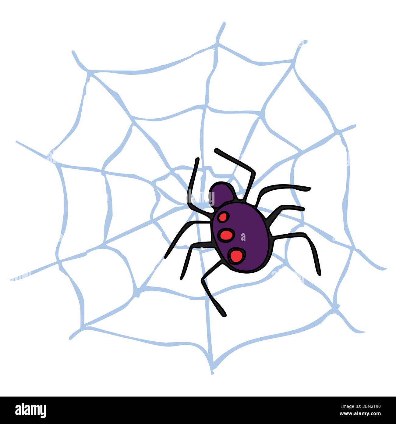 Red spots on black Cut Out Stock Images & Pictures - Alamy