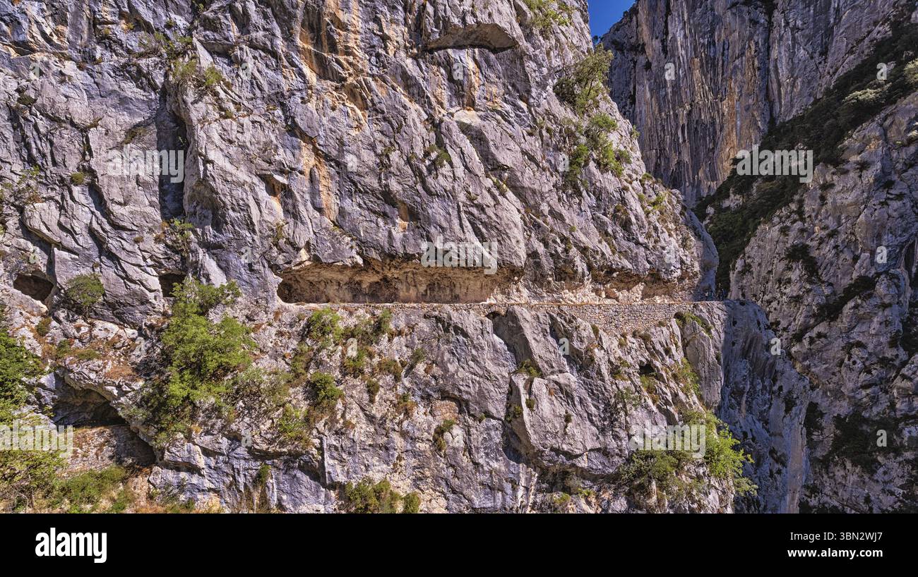 Ruta del Cares, Cares Trail Trekking Path, Picos de Europa National ...