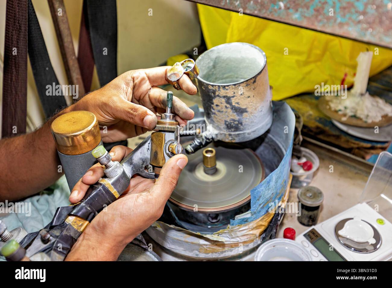 The gemstones worker at Ratnapura in Sri Lanka Stock Photo - Alamy