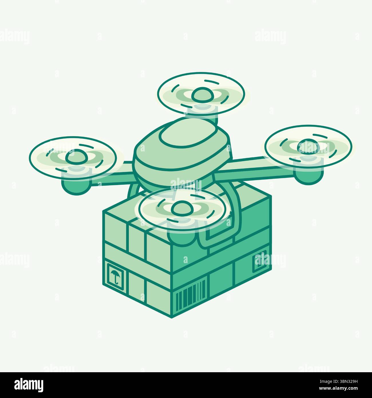 Logistics technology solutions Stock Vector Images - Alamy