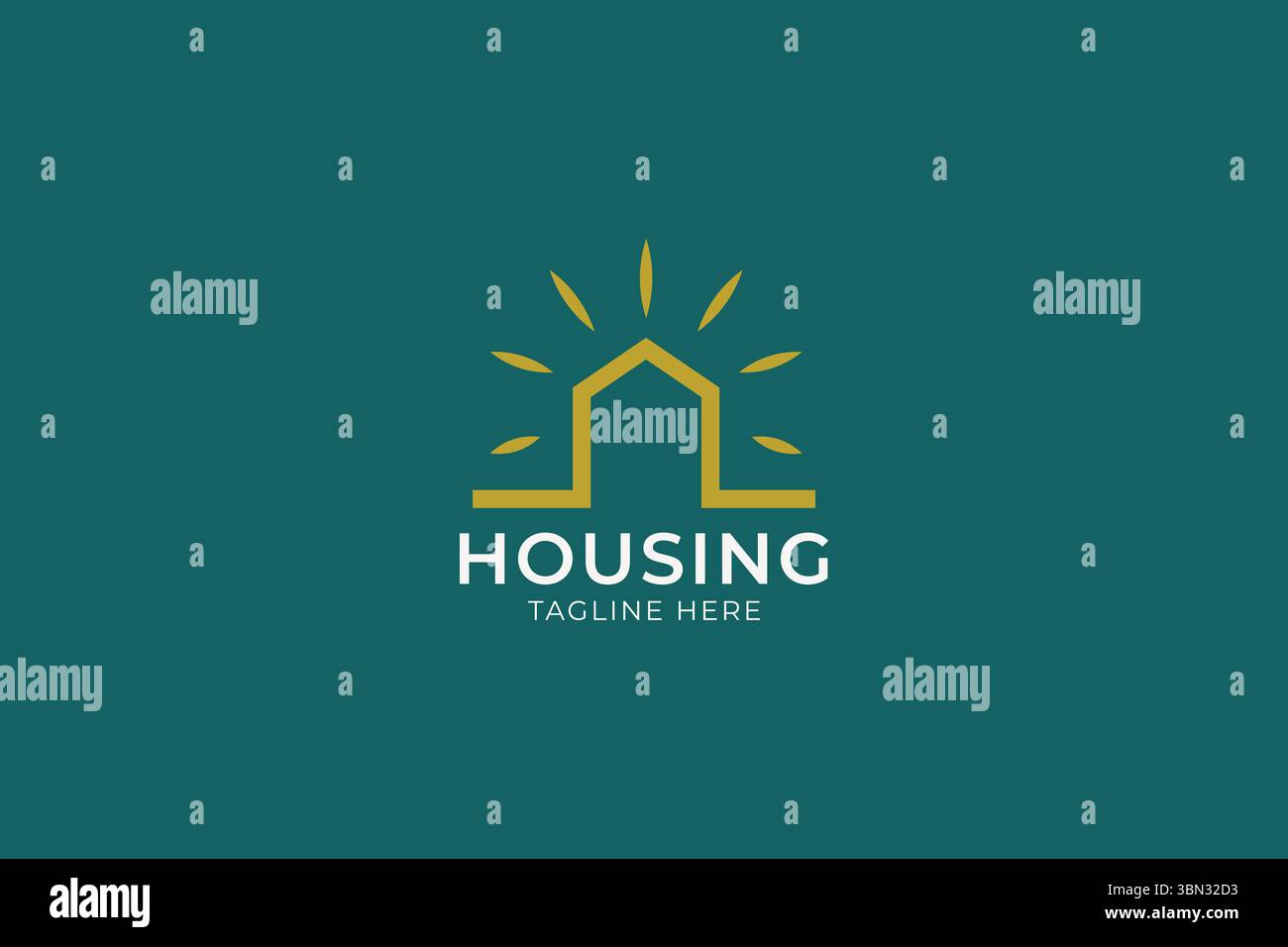 Home and Housing Logo Luxury and Premium Concept Brand Identity Stock ...