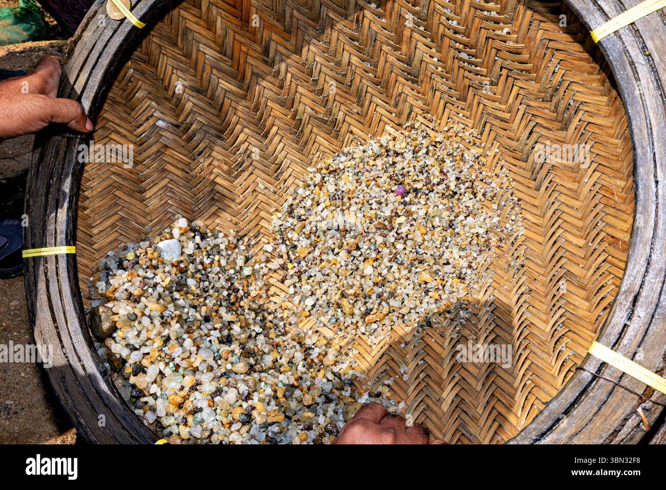 The gemstones worker at Ratnapura in Sri Lanka Stock Photo - Alamy