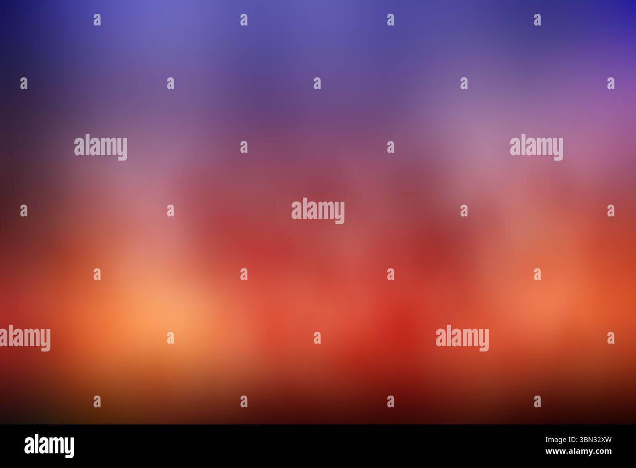 Flat gradient design is showing blurred warm reds merging into cool ...