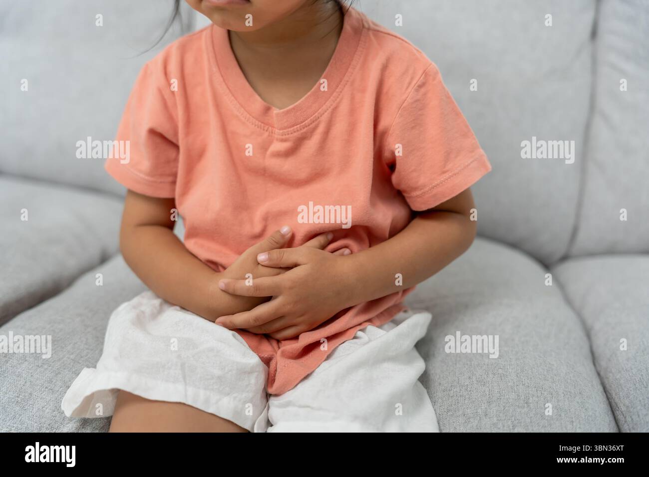 stomach ache. Children have abdominal pain, indigestion, gastritis ...