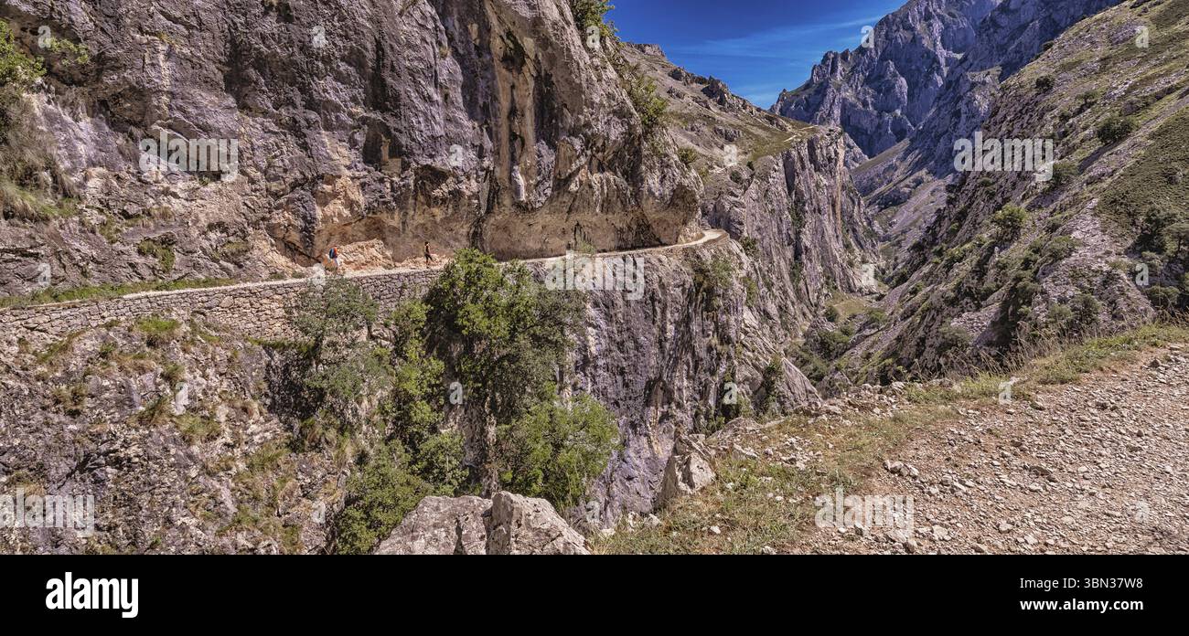 Ruta del Cares, Cares Trail Trekking Path, Picos de Europa National ...