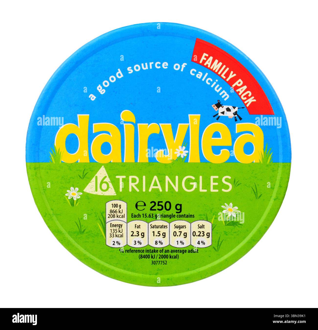 Dairylea soft cheese triangles family pack containing 16 blended milk ...