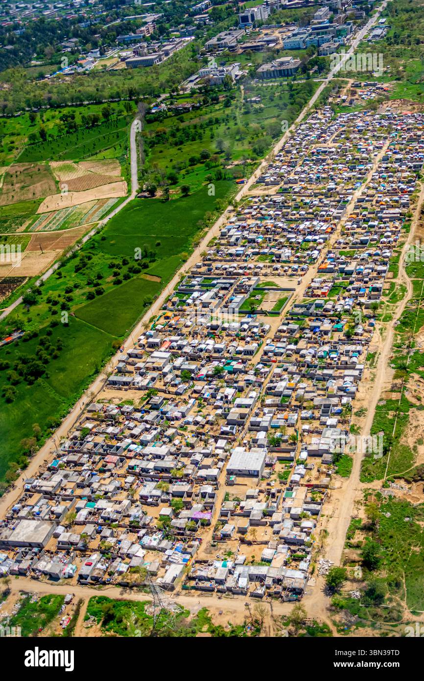 aerial view of Islamabad, Islamabad is the capital city of Pakistan ...