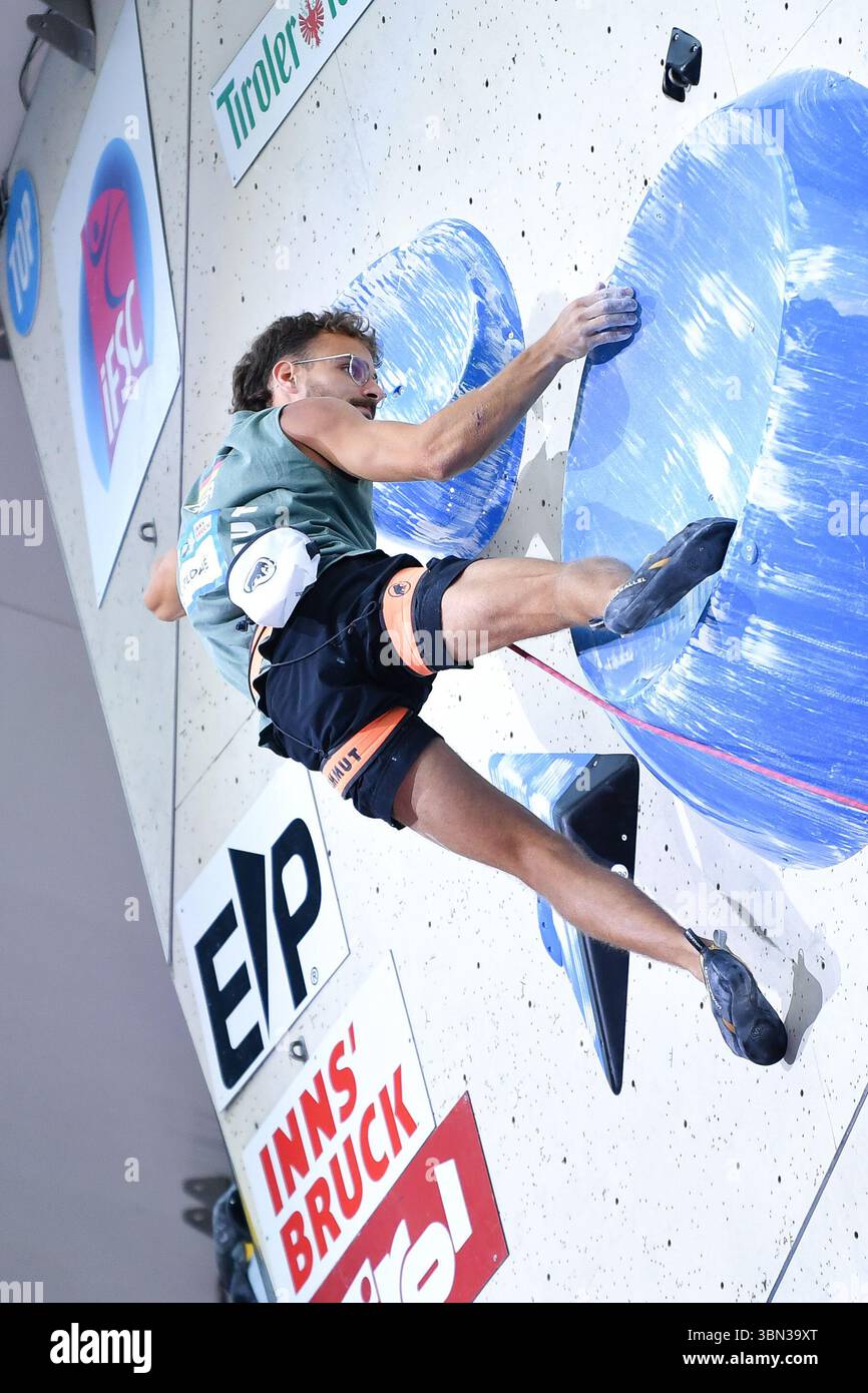 Innsbruck, Austria. 29th June, 2025. Yannick Flohe of Germany competes ...
