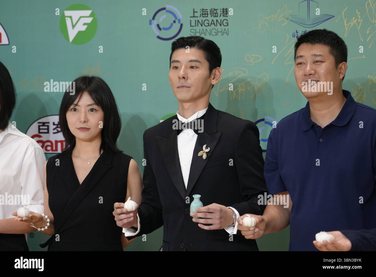 Chinese actor Jiang Qiming attends the 30th Shanghai Television ...