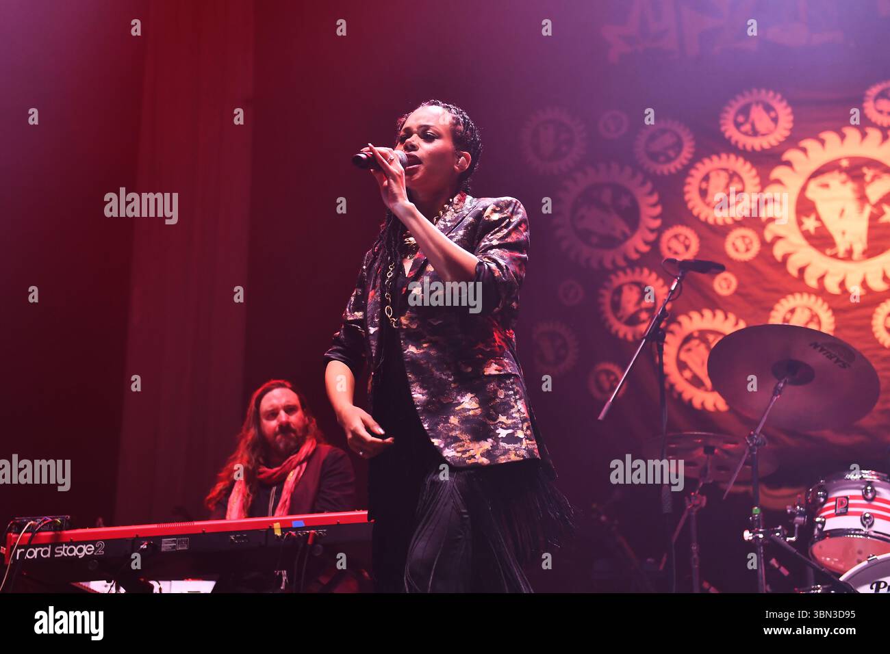 LONDON, ENGLAND - DECEMBER 21: Angela Ricci of ‘The Brand New Heavies ...