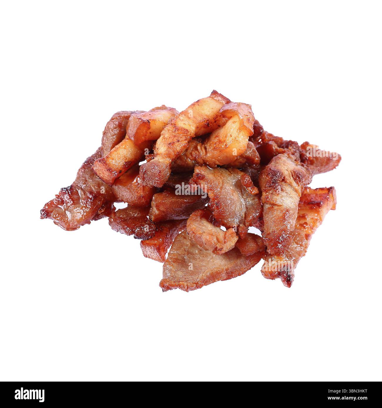 Barbecue fried pieces pork lamb hi-res stock photography and images - Alamy