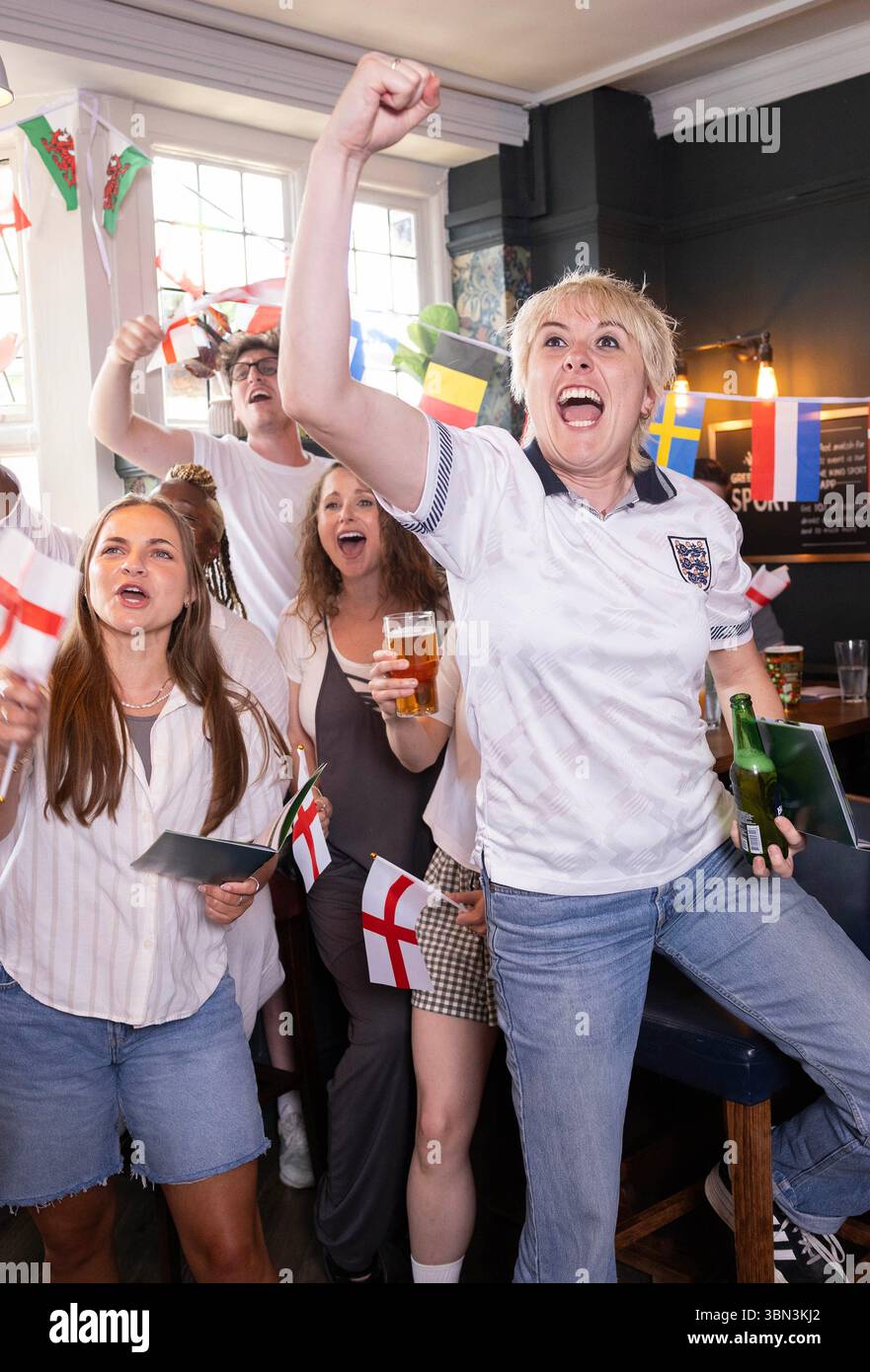 EDITORIAL USE ONLY Comedian Maisie Adam at The Station pub in Epsom records new fan anthems for ...