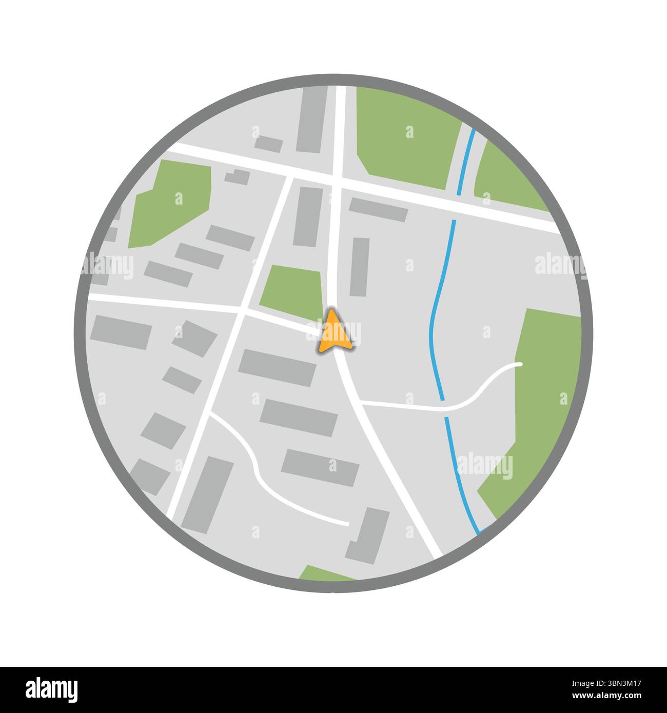 Minimap circle UI Stock Vector Image & Art - Alamy